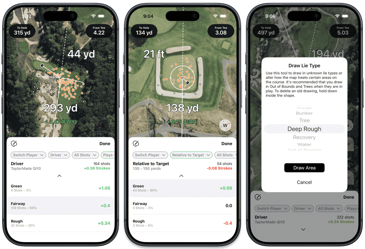 Shot Pattern | Golf GPS App with Shot Dispersion & Strokes Gained